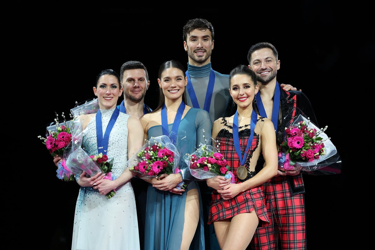 Fear and Gibson miss out on maiden European ice dance title