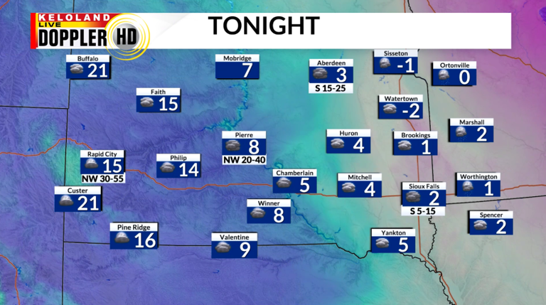 Storm Center PM update: Snow and strong winds return tonight