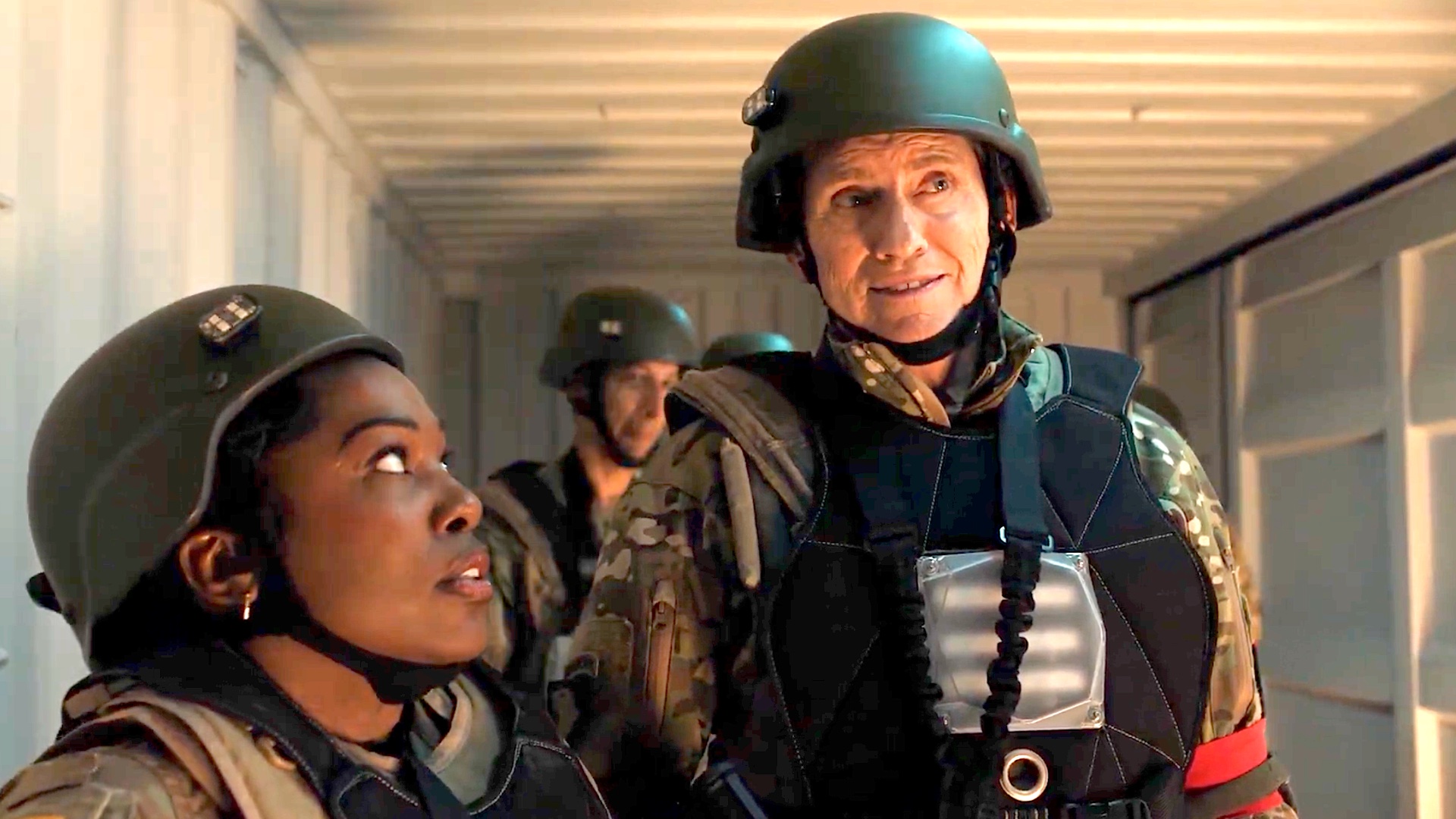 The base gears up for battle—sort of—on going Dutch