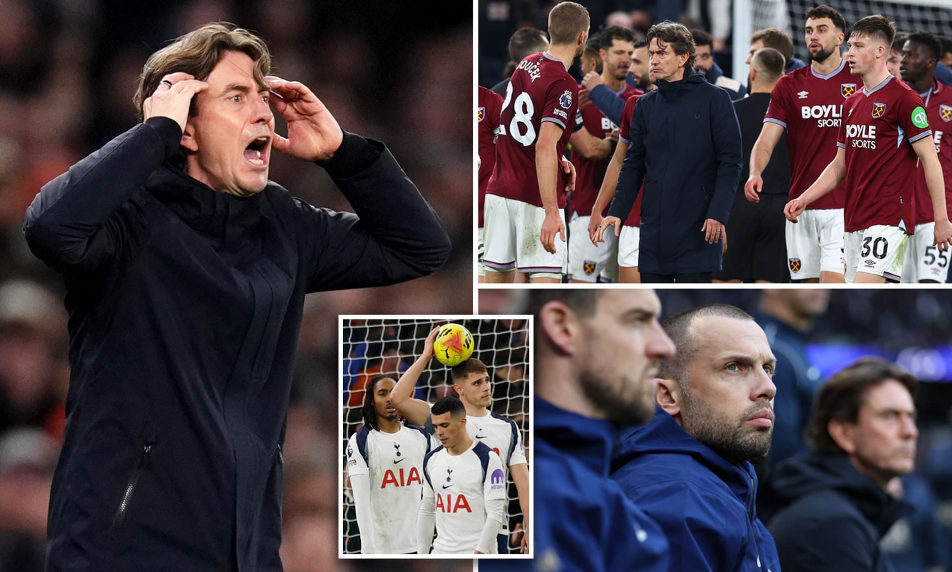 Thomas Frank's Tottenham future is in doubt after toxic atmosphere ...