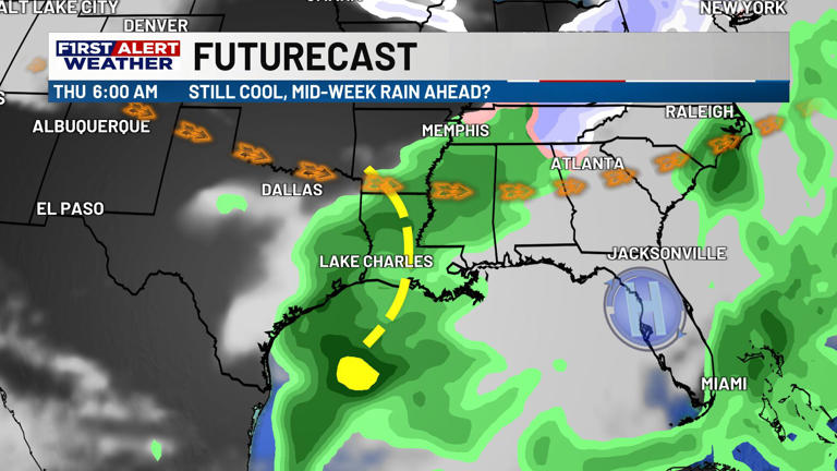 First alert forecast: Winter chill is back with a couple light freezes ...