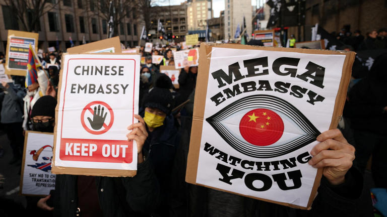 À Londres, inquiétude autour d’un projet d’une super-ambassade de Chine ...