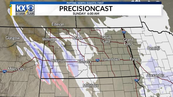 Blizzard warning in eastern ND with blizzard-like conditions expected ...