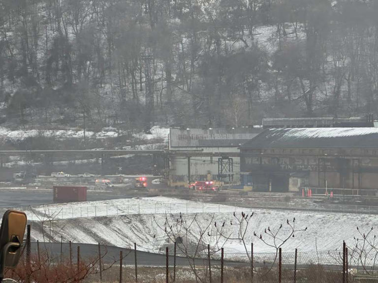 Update: Fire under control at former West Virginia steel tin mill