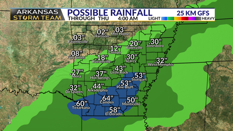 Arkansas Storm Team forecast: Winter is back, but wildfire danger remains