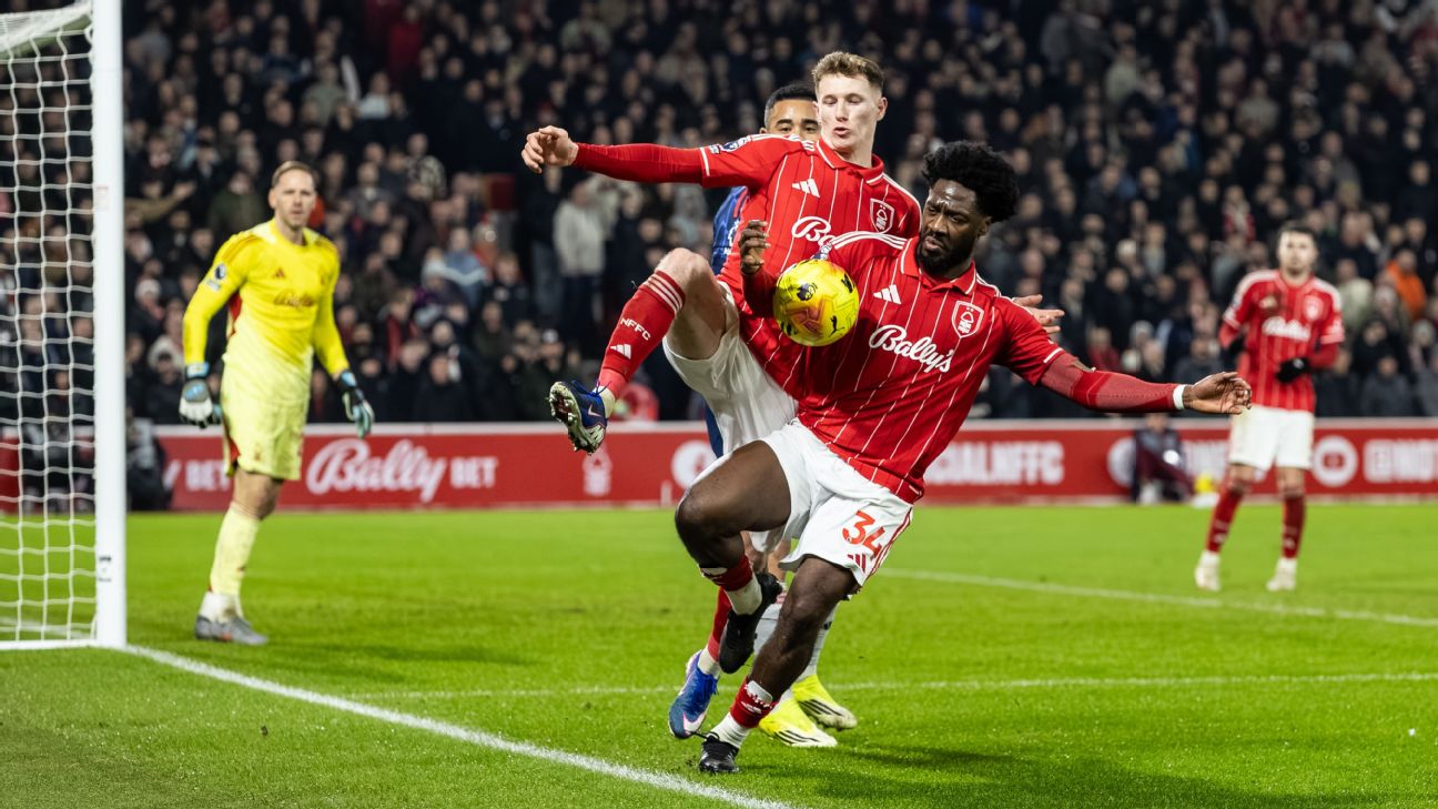 Mikel Arteta: Arsenal were denied 'very clear penalty' in Forest draw