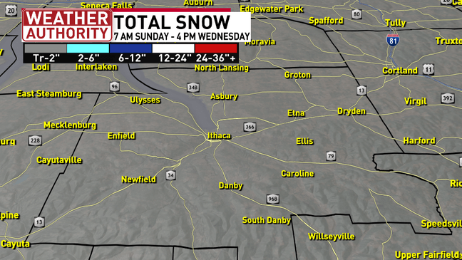 Long-duration heavy lake snow for some, dangerously cold wind chills ...