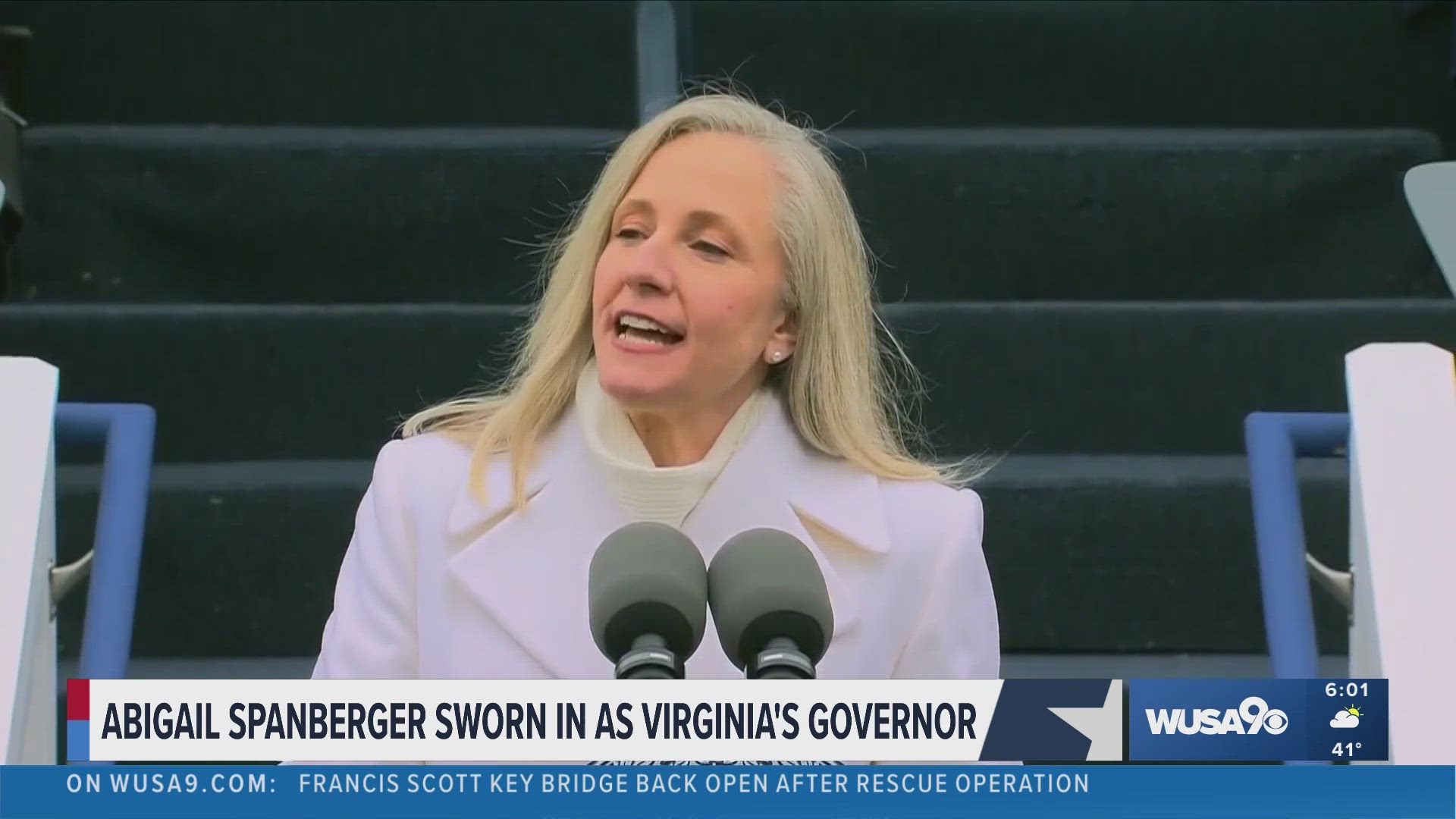 Abigail Spanberger sworn in as Virginia governor