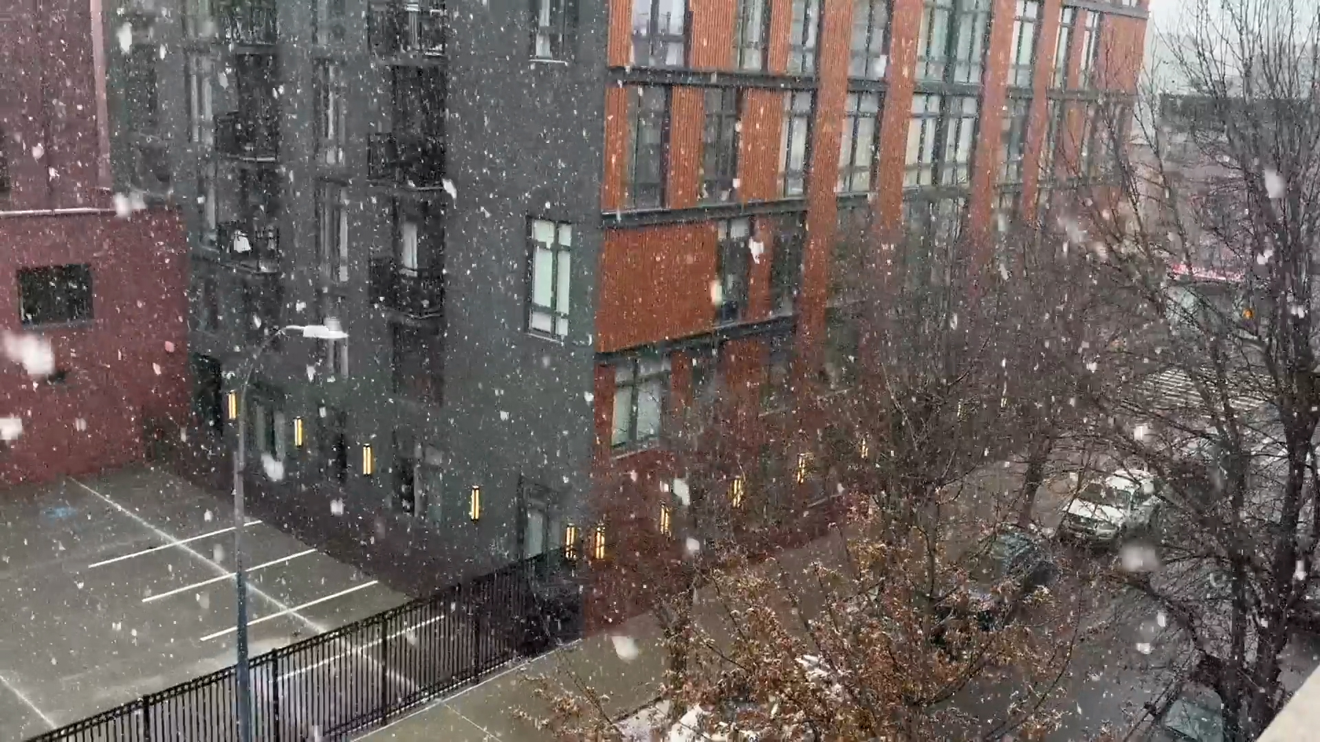 Heavy snowfall blankets New York City