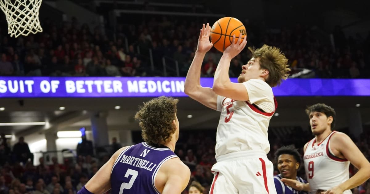 Nebraska men’s basketball tallies another road win 77-58 over Northwestern