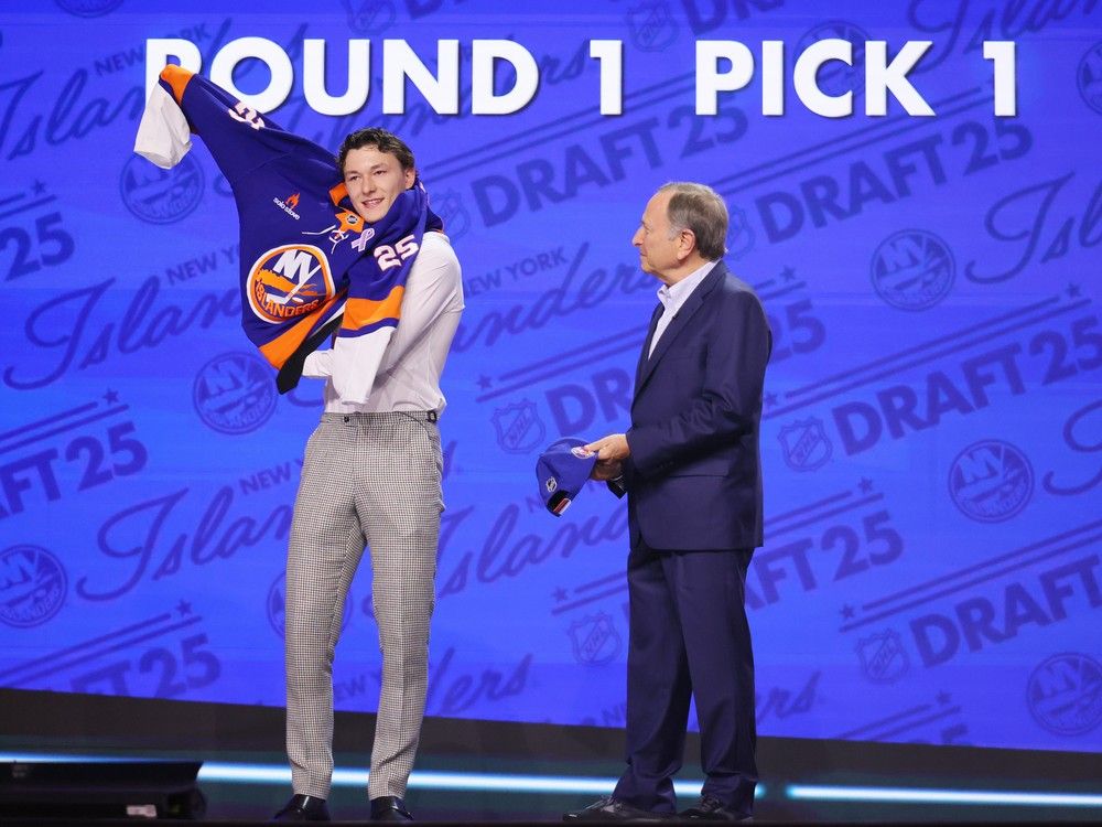 Q&A: NHL rookie standout Matthew Schaefer on on-ice success, off-ice impact