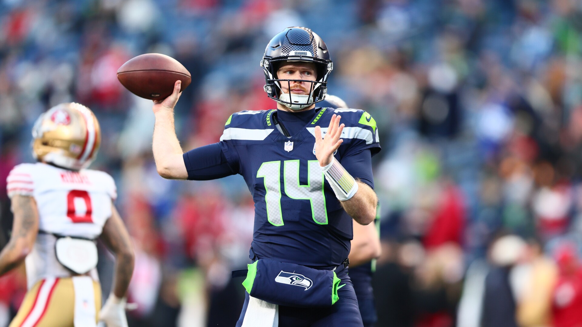 Seahawks' spread slides to minus-6.5 from minus-7