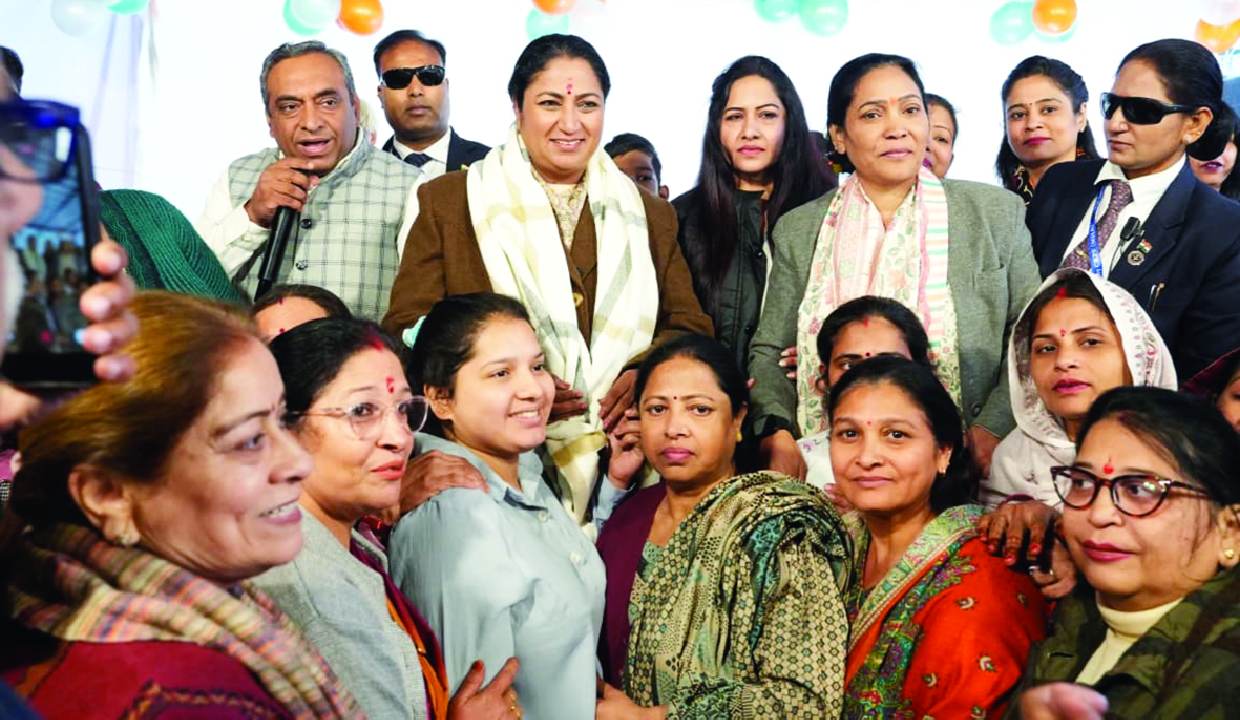 CM inaugurates multiple development projects in Shalimar Bagh Assembly