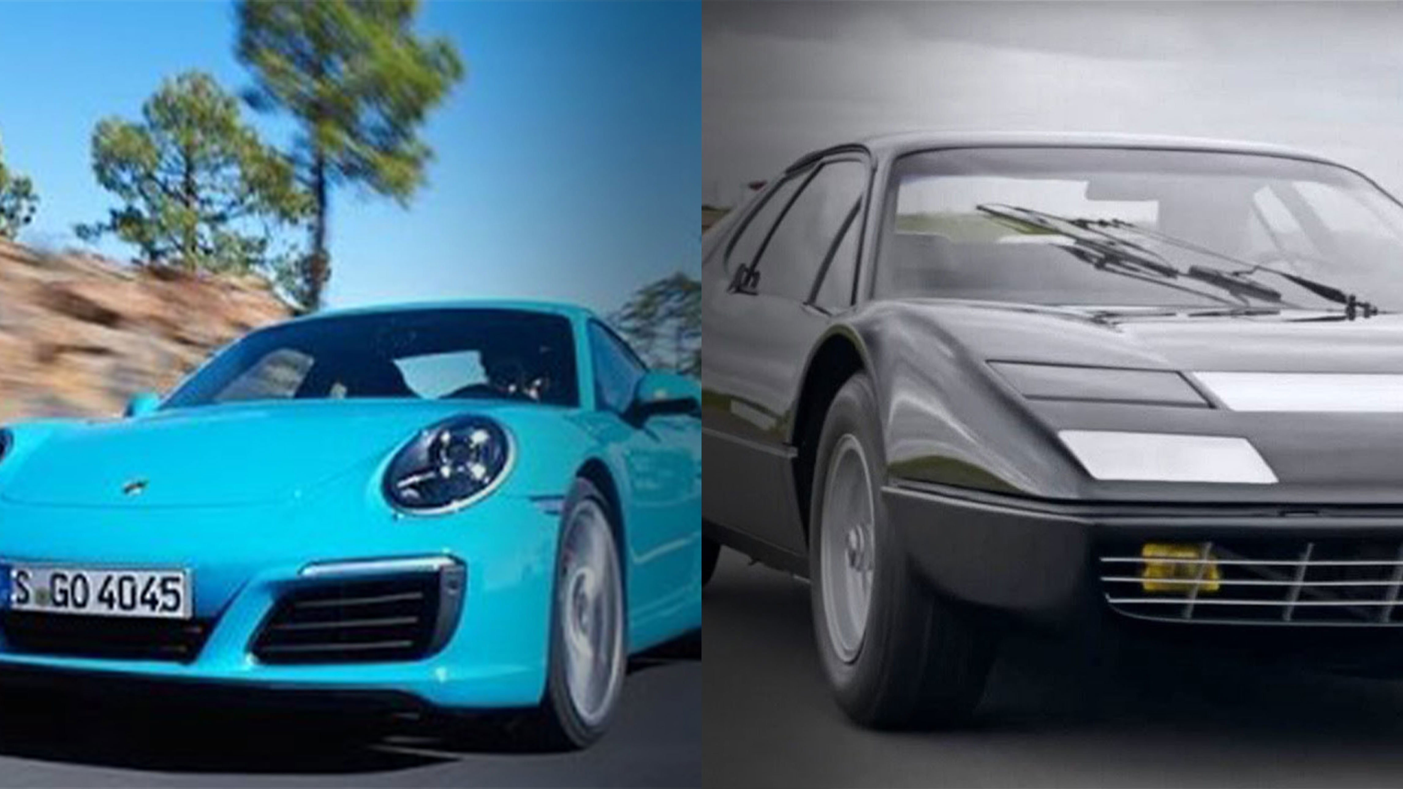 Porsche 911 Carrera S v/s Ferrari 365 GT4 BB
