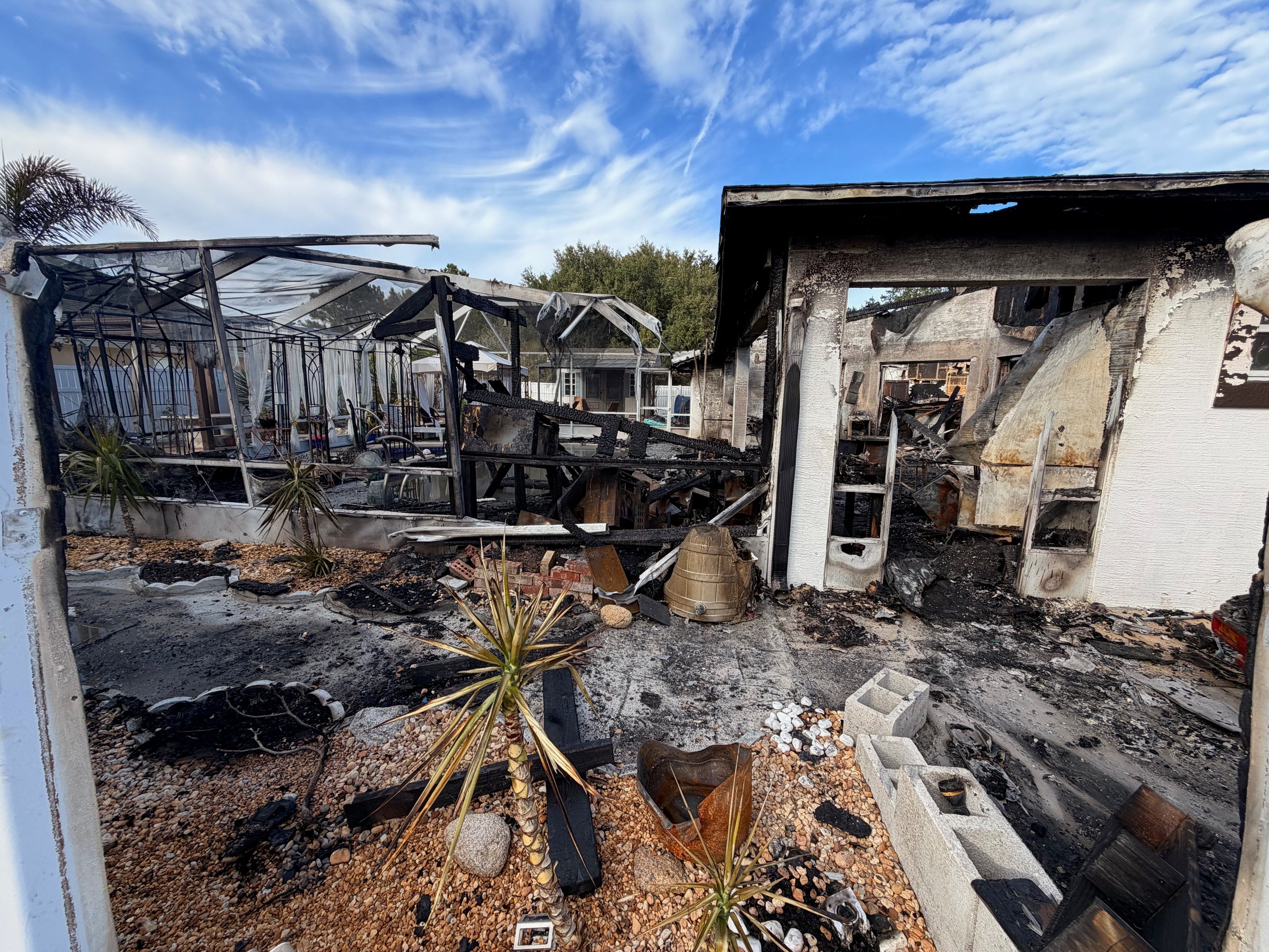 Palm Coast house fire apparently started around mini-fridge