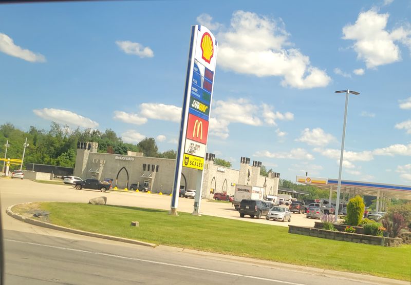 An Indiana McDonald’s that looks exactly like a medieval castle
