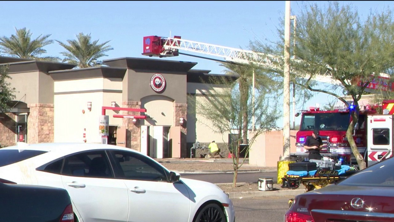 Panda Express employee treated for burns after fire breaks out