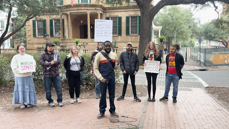 People rally after 15% of Telfair Museum workers laid off