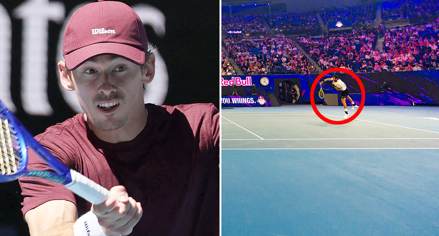 Tennis fans respond to sad Australian Open detail as Alex de Minaur ...