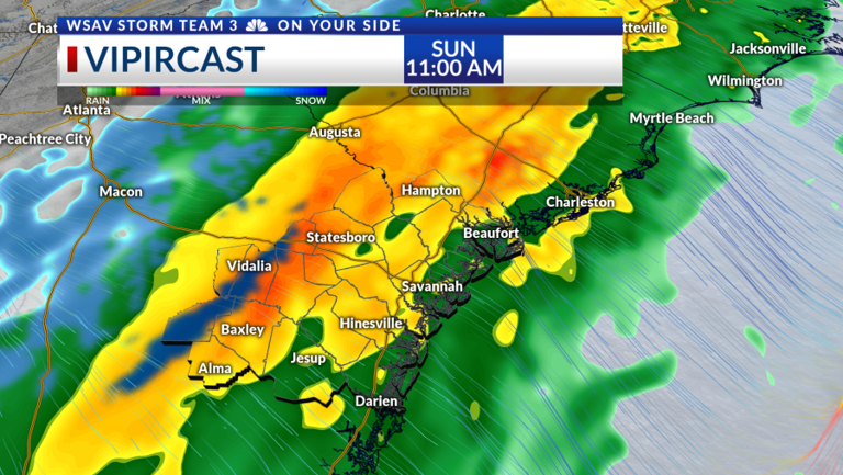 Weather aware: Rain transitions to some snow Sunday