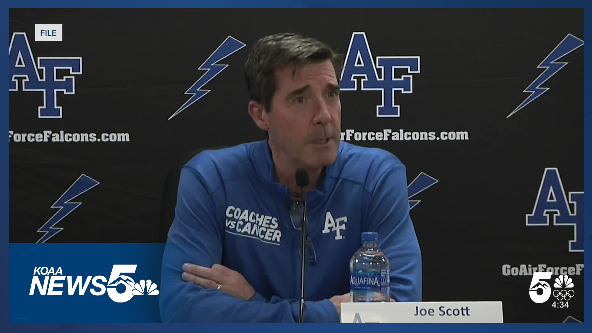 Air Force men's basketball coach Joe Scott suspended amid investigation