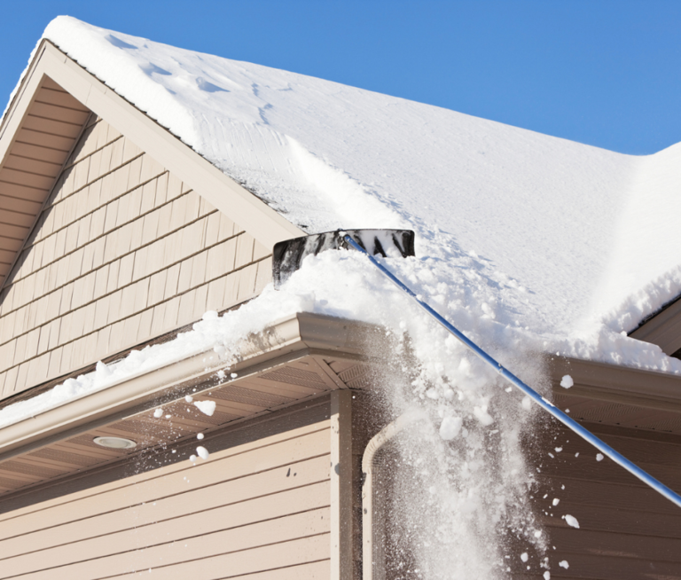 Heavy snow can quietly wreck your roof—here’s how to remove it safely