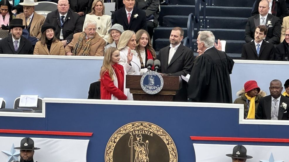 Spanberger urges unity as she becomes Virginia's 75th governor with ...