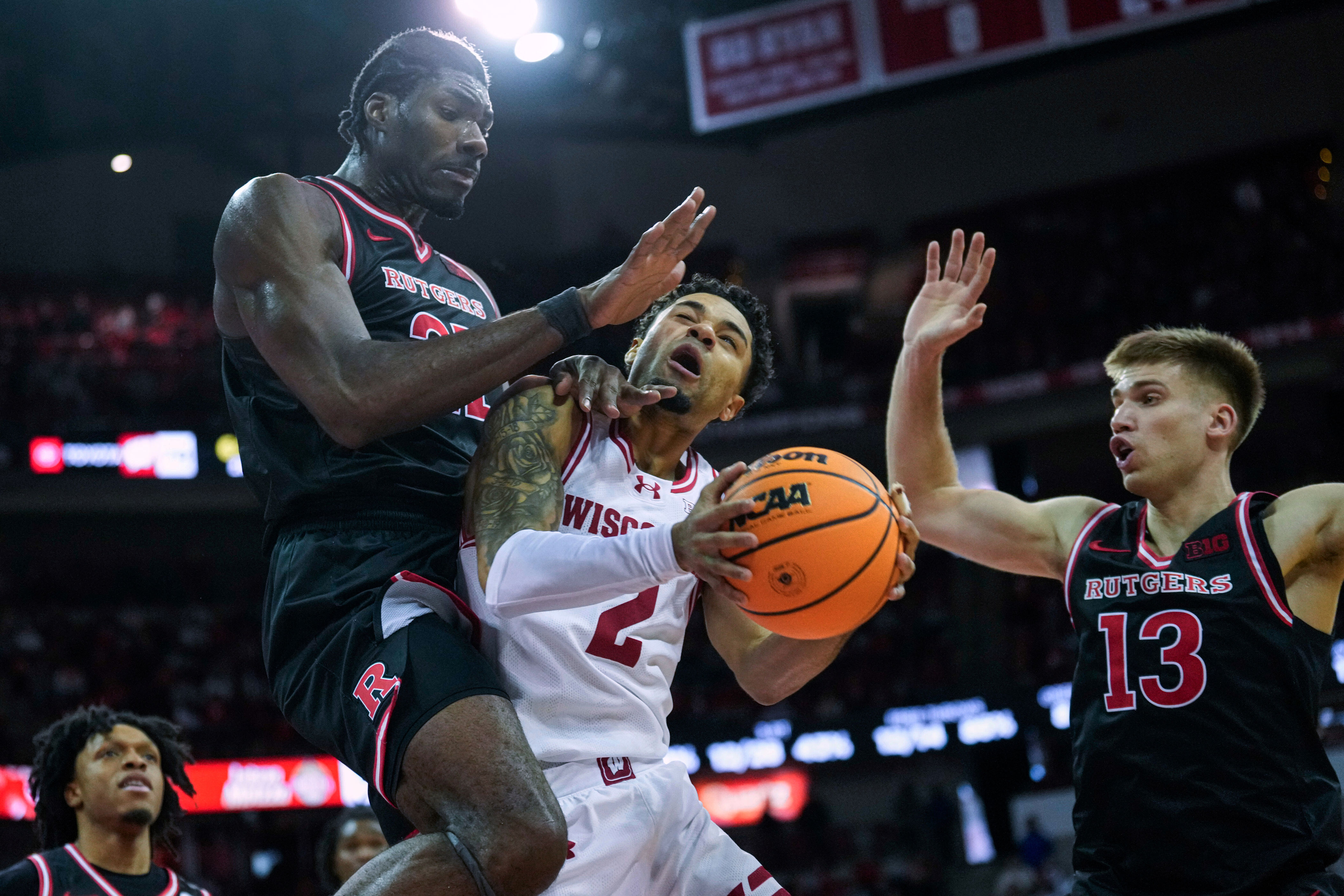 Nick Boyd scores 32 points and Wisconsin beats Rutgers 96-87 for 4th ...