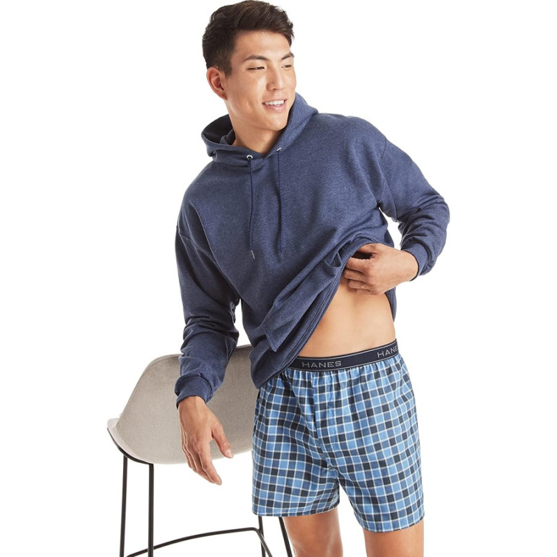 The 12-pack of Hanes' most comfortable and durable boxers is nearly 50% ...