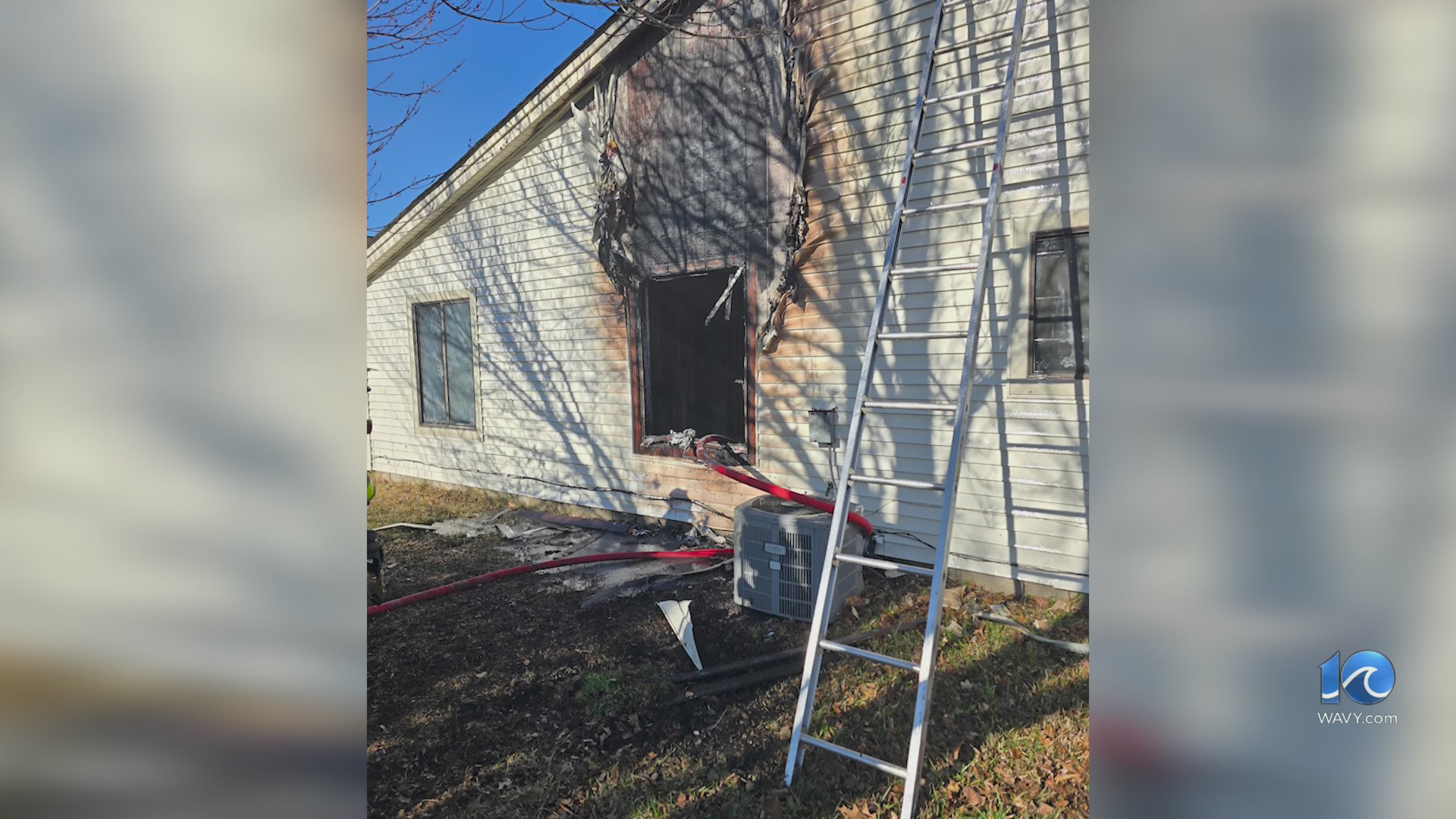 Two cats dead after house fire on Cherrywood Lane in Virginia Beach