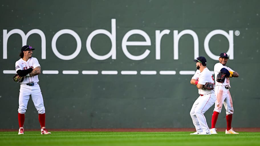 Red Sox backtrack on Craig Breslow outfield statement after Ranger ...