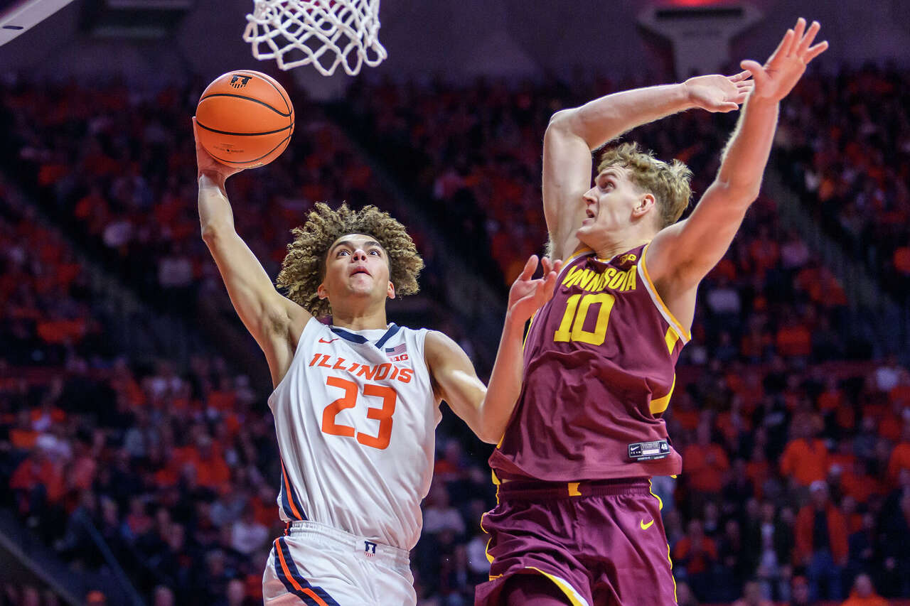 Illini pull away from Minnesota in second half