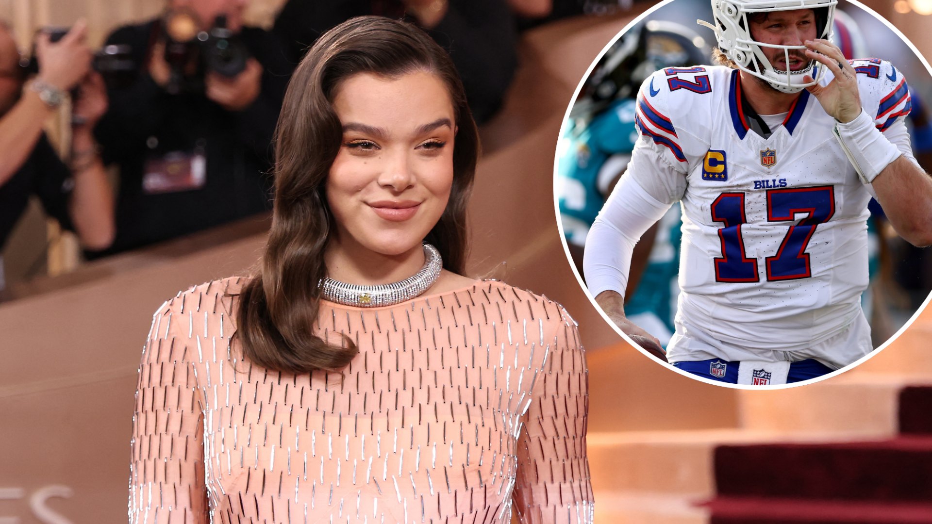 Hailee Steinfeld was 'distracted' by husband's playoff game at Golden ...