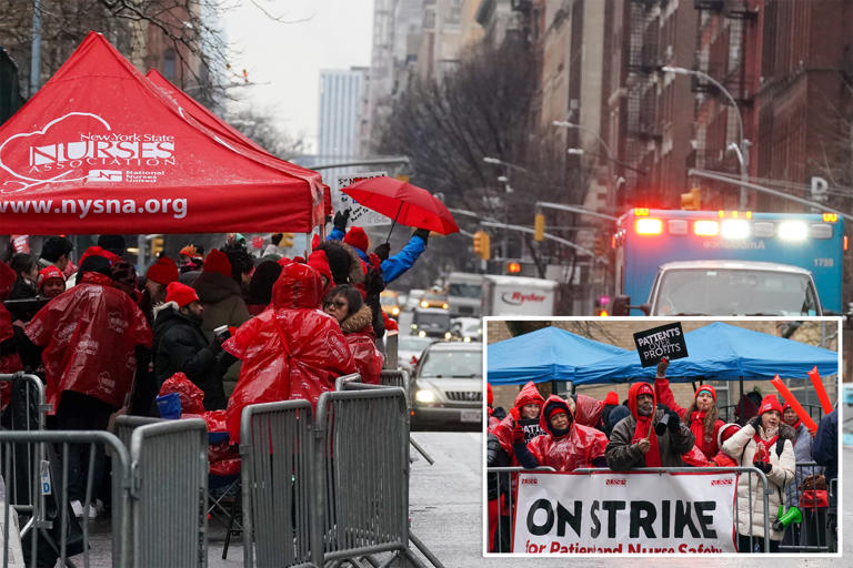 NYC nurses strike spurred 3 deaths at Mount Sinai: union honchos