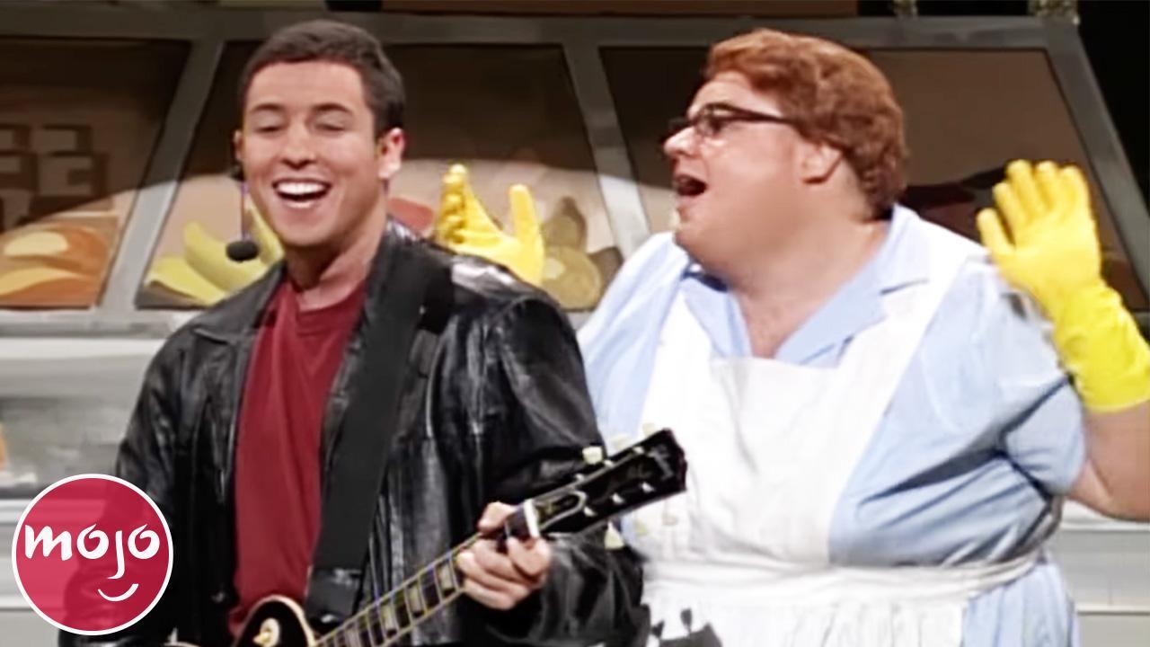 Top 20 times Chris Farley broke the SNL cast