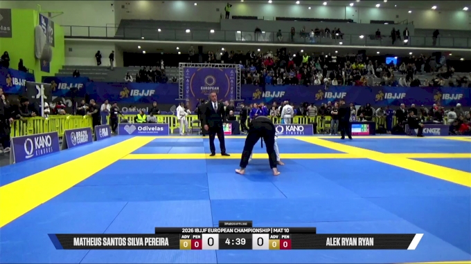 Matheus Santos Silva Pereira vs Alek Ryan Ryan 2026 European Jiu-Jitsu ...