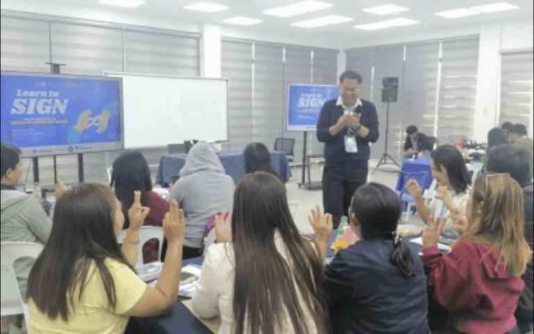 Pangasinan personnel train on basic sign language skills