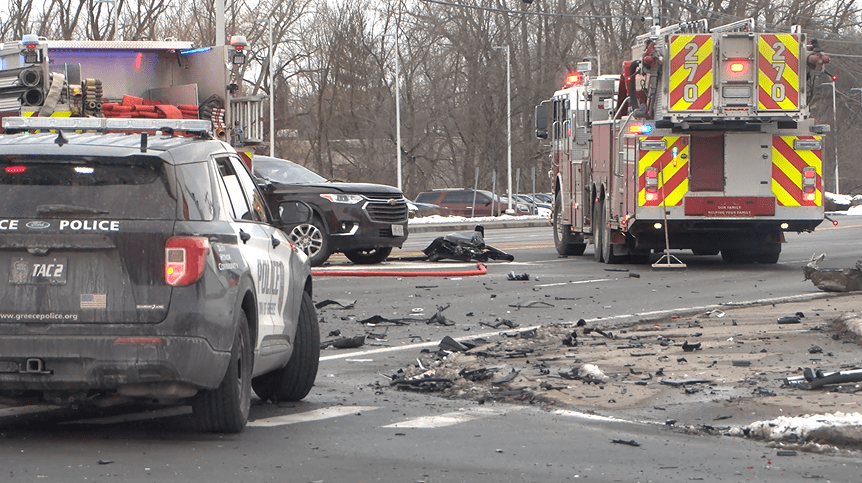 Driver killed in collision on W Ridge Road