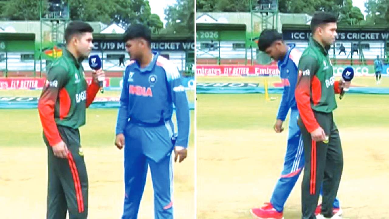 U19 WC: No handshake at toss in India vs Bangladesh match