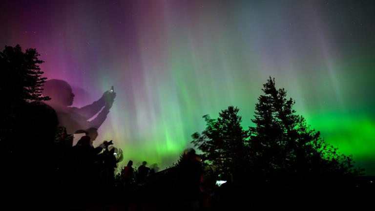 Northern lights forecast: 10 states could see aurora borealis Saturday ...