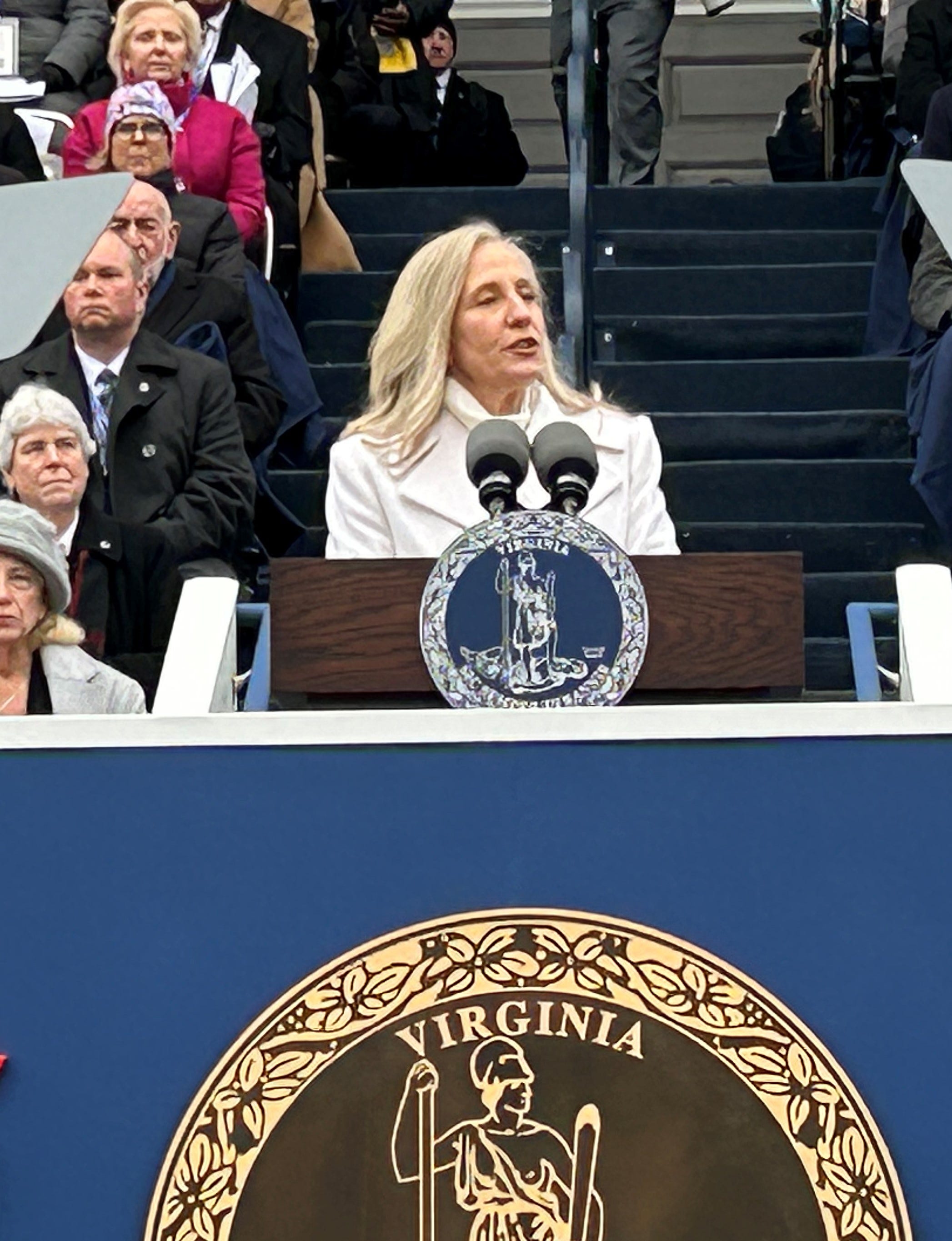Abigail Spanberger becomes Virginia's 75th and first woman governor