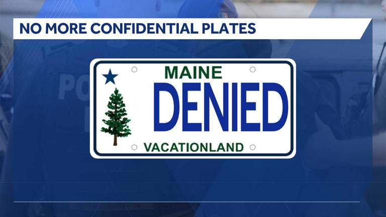 DOJ sets deadline for Maine to reinstate undercover license plate ...