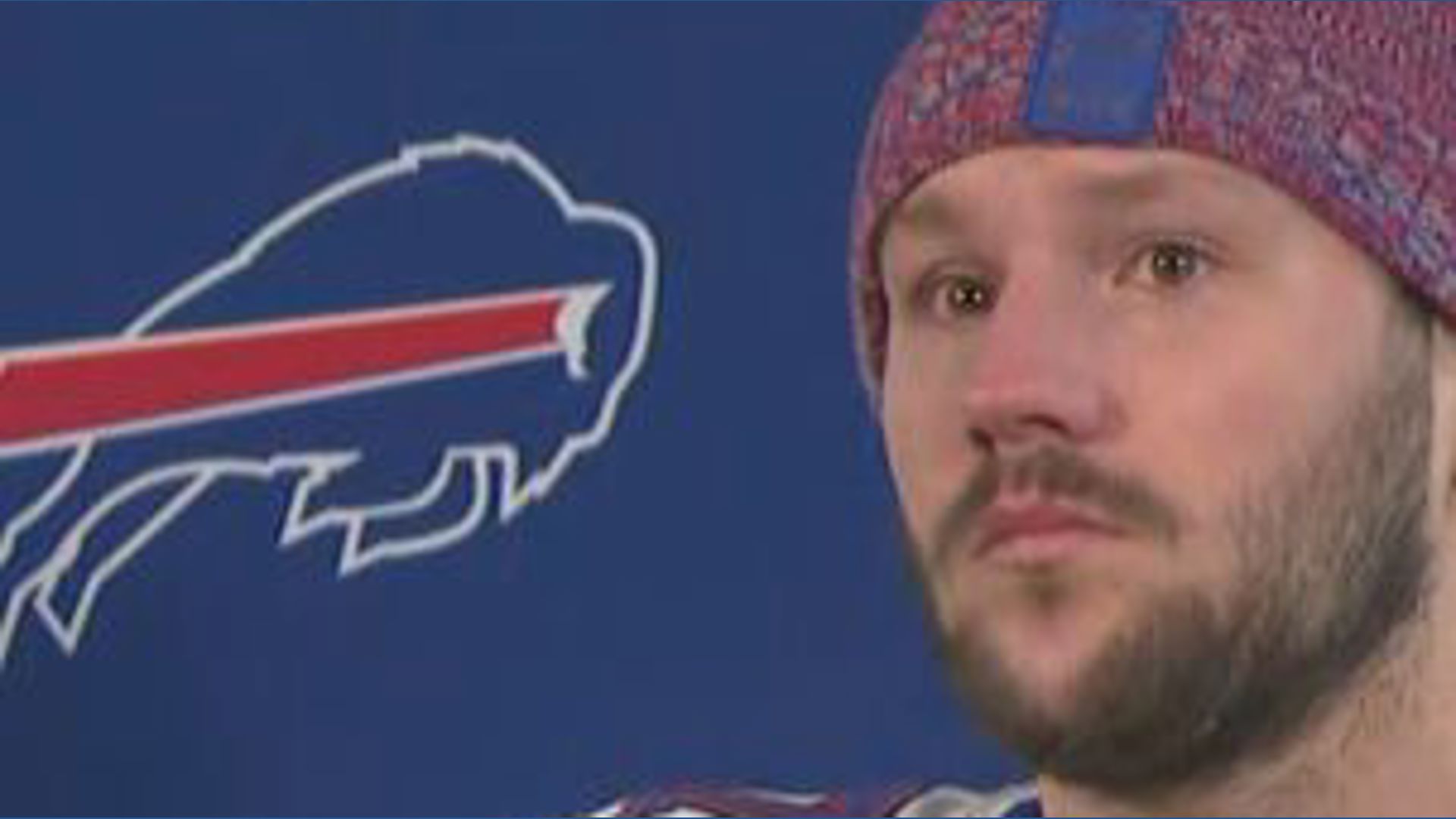 Josh Allen is asked about the Brandin Cooks overtime play