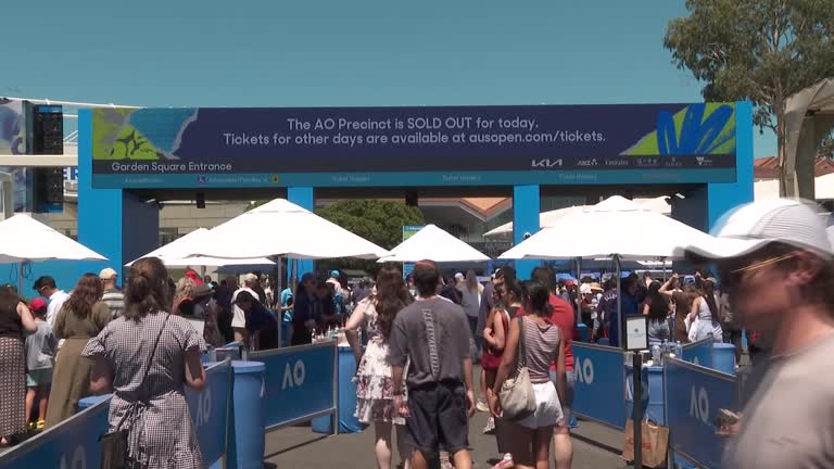 Fans left disappointed as Australian Open ground passes sell out for ...
