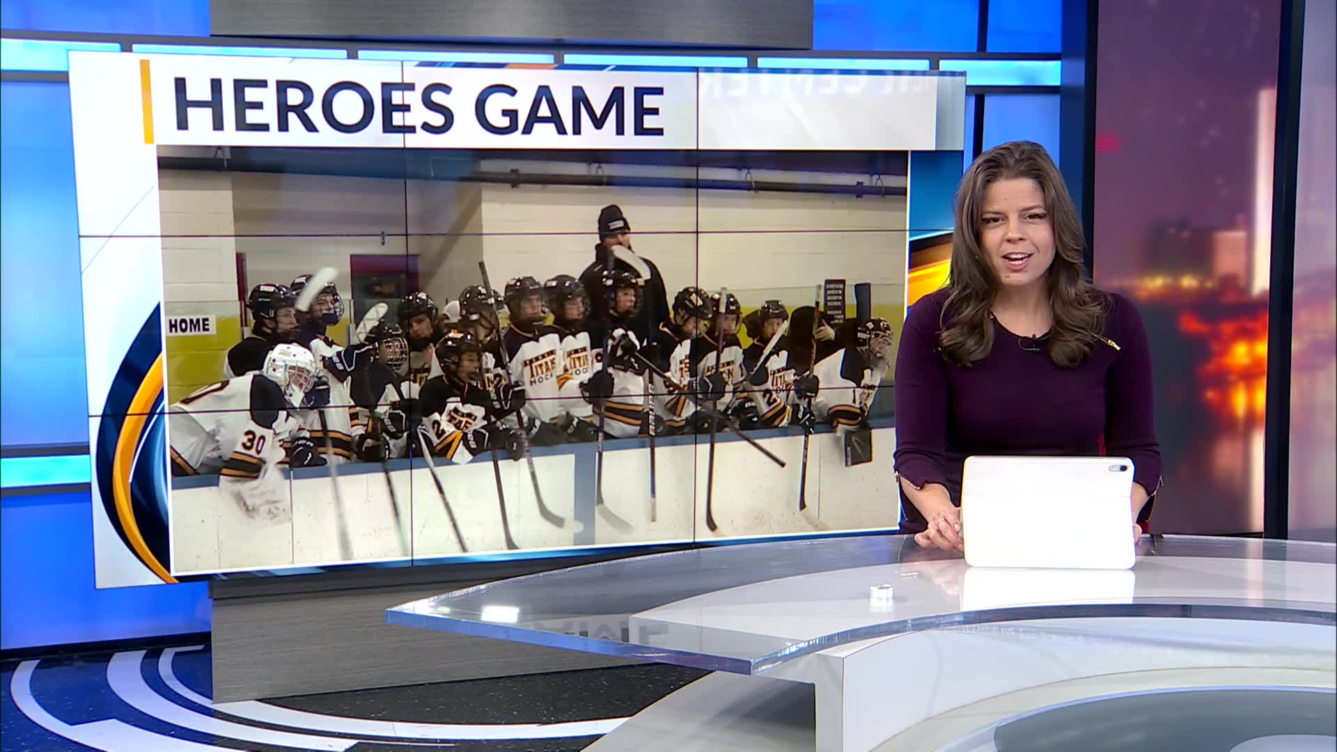 Webster hockey hosts annual Heroes Game
