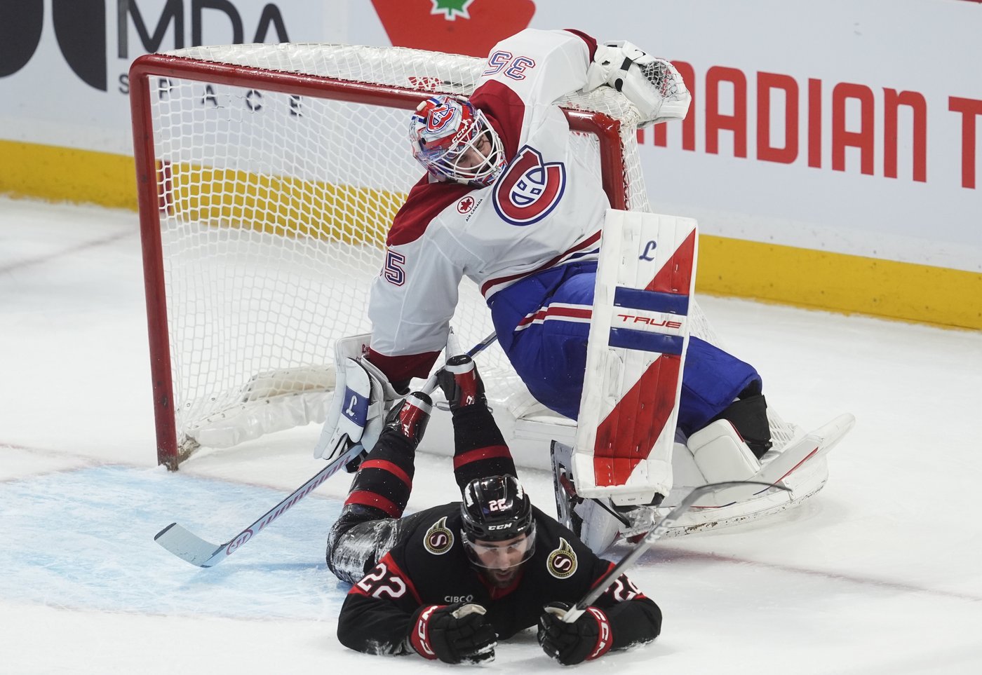 Caufield scores in OT as Canadiens sink Senators 6-5