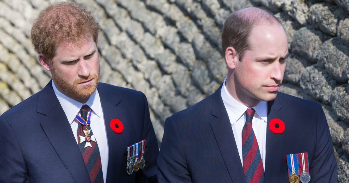 Prince William once used a secret code to silence Harry