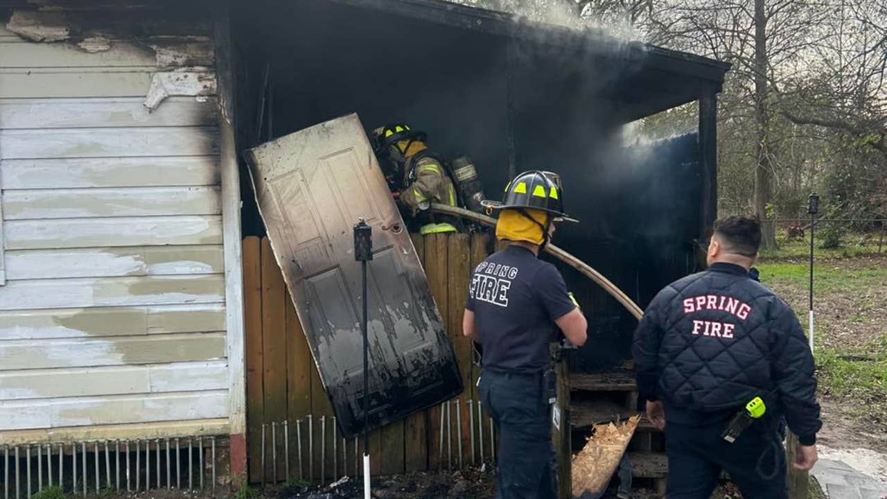 Woman, animals rescued from Old Town Spring house fire, officials say