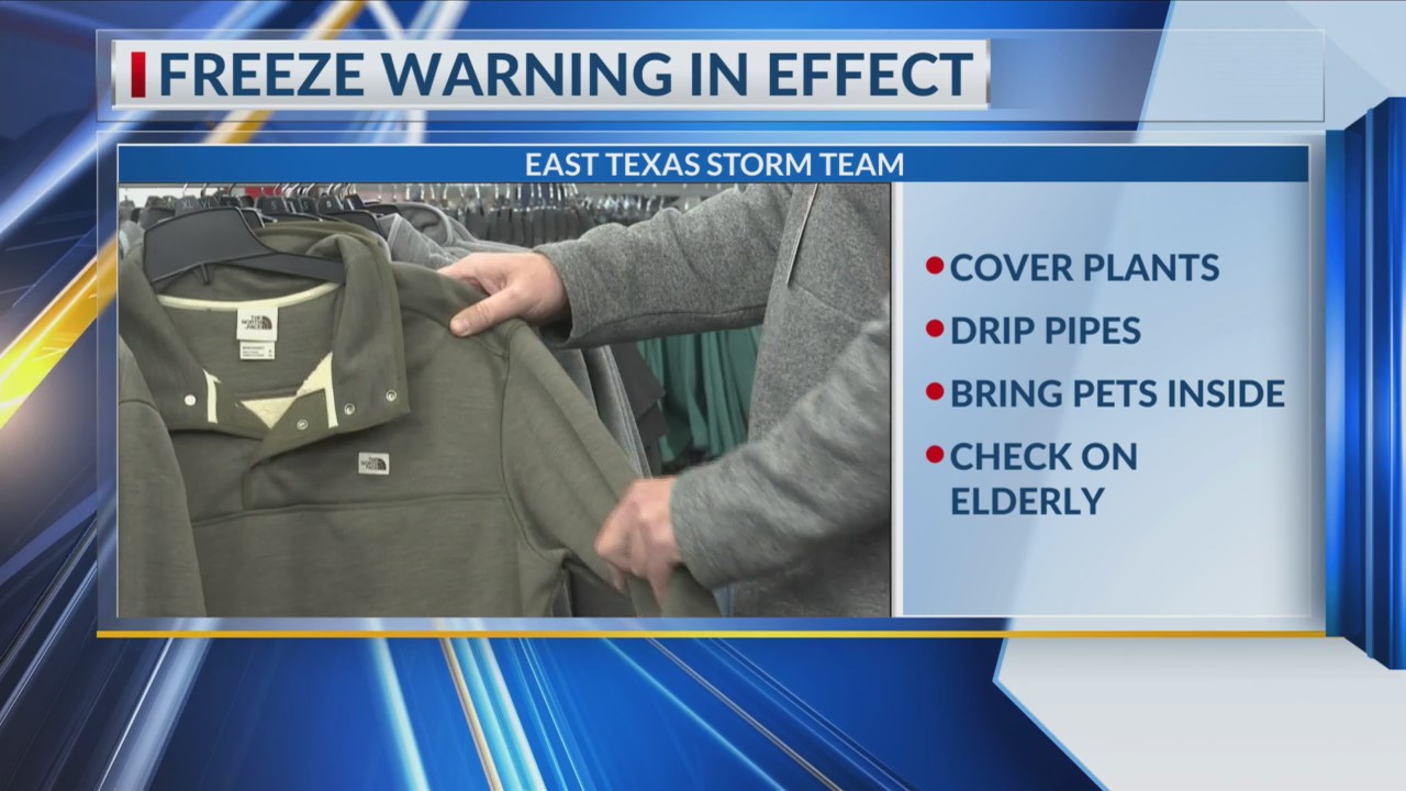 Remember the four P's as freezing weather sets in