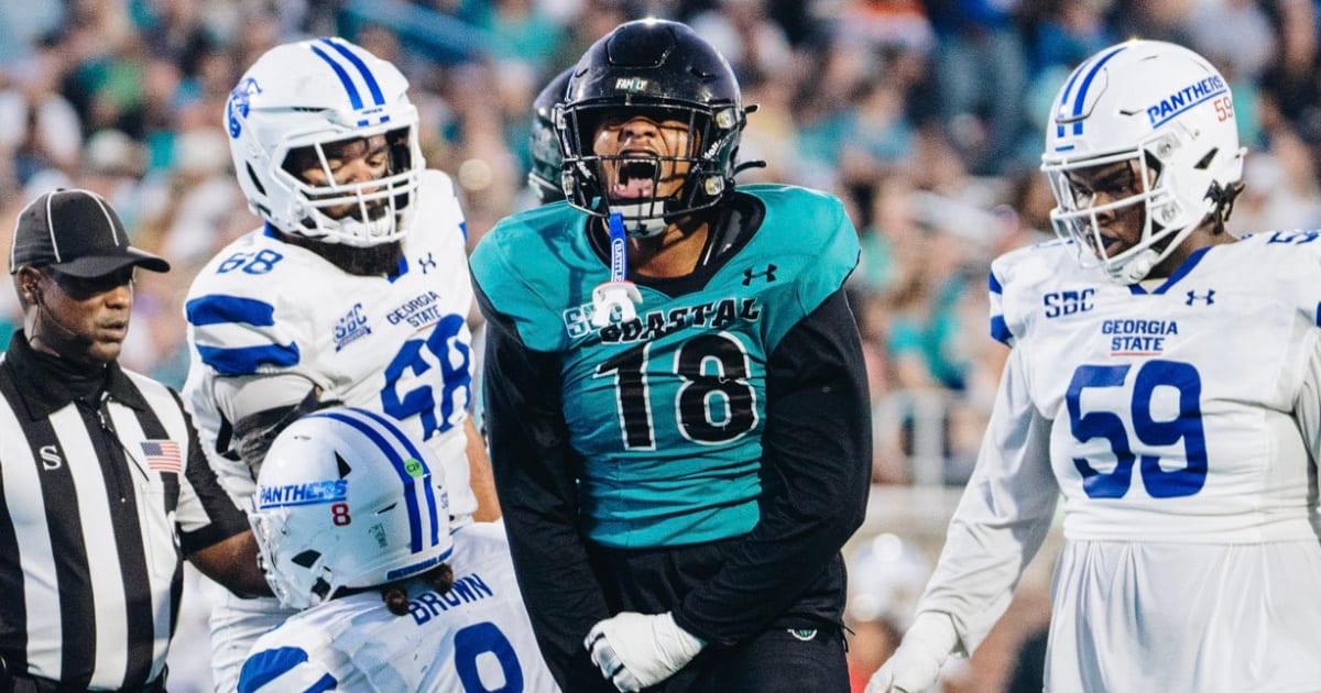 Coastal Carolina transfer Ezekiel Durham-Campbell commits to West Virginia